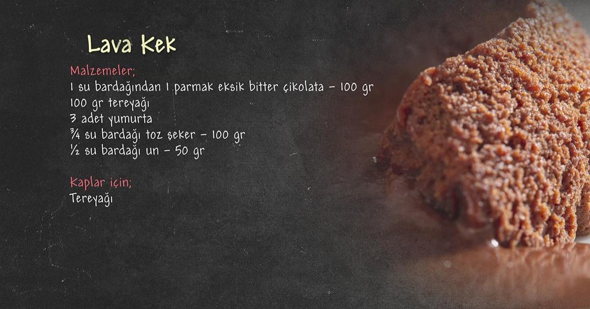 Lava Kek Tarifi - Lava Kek Nasıl Yapılır? - Yemek Tarifleri - Tatlılar