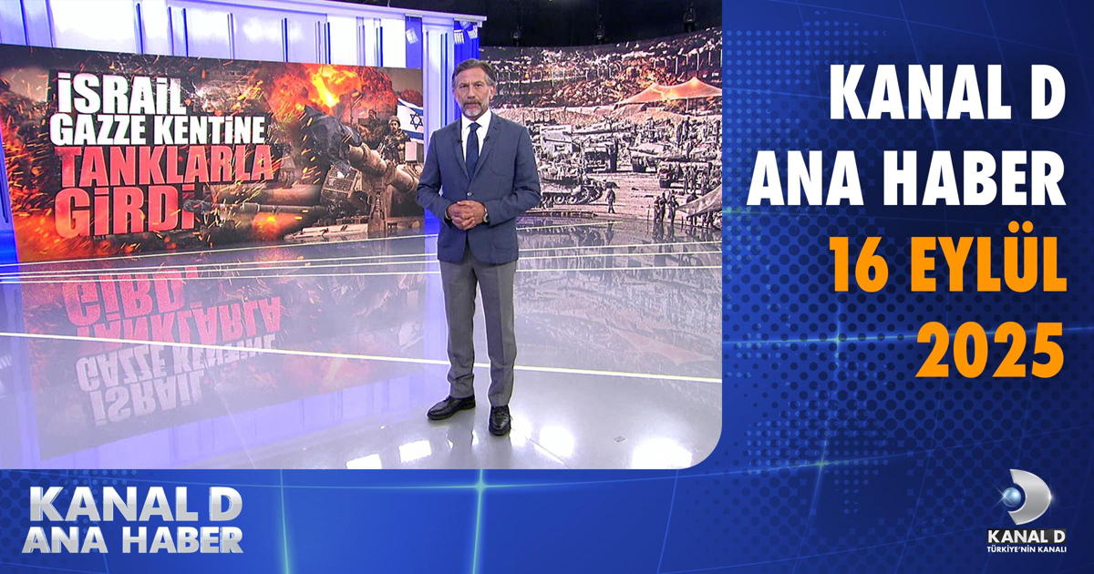 Kanal D Ana Haber - 16.09.2025 İzle